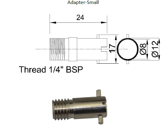 ADAPTER , BAYONET AND POT - Industrial Temperature LLC